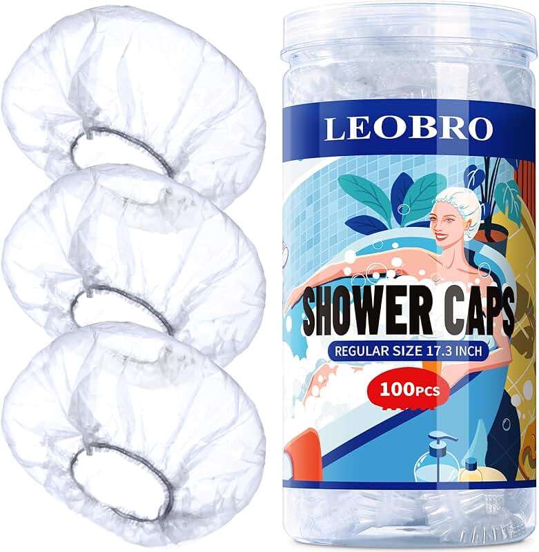 Amazon.com: Shower Caps - Shower Caps / Bathing Accessories: Beauty ...