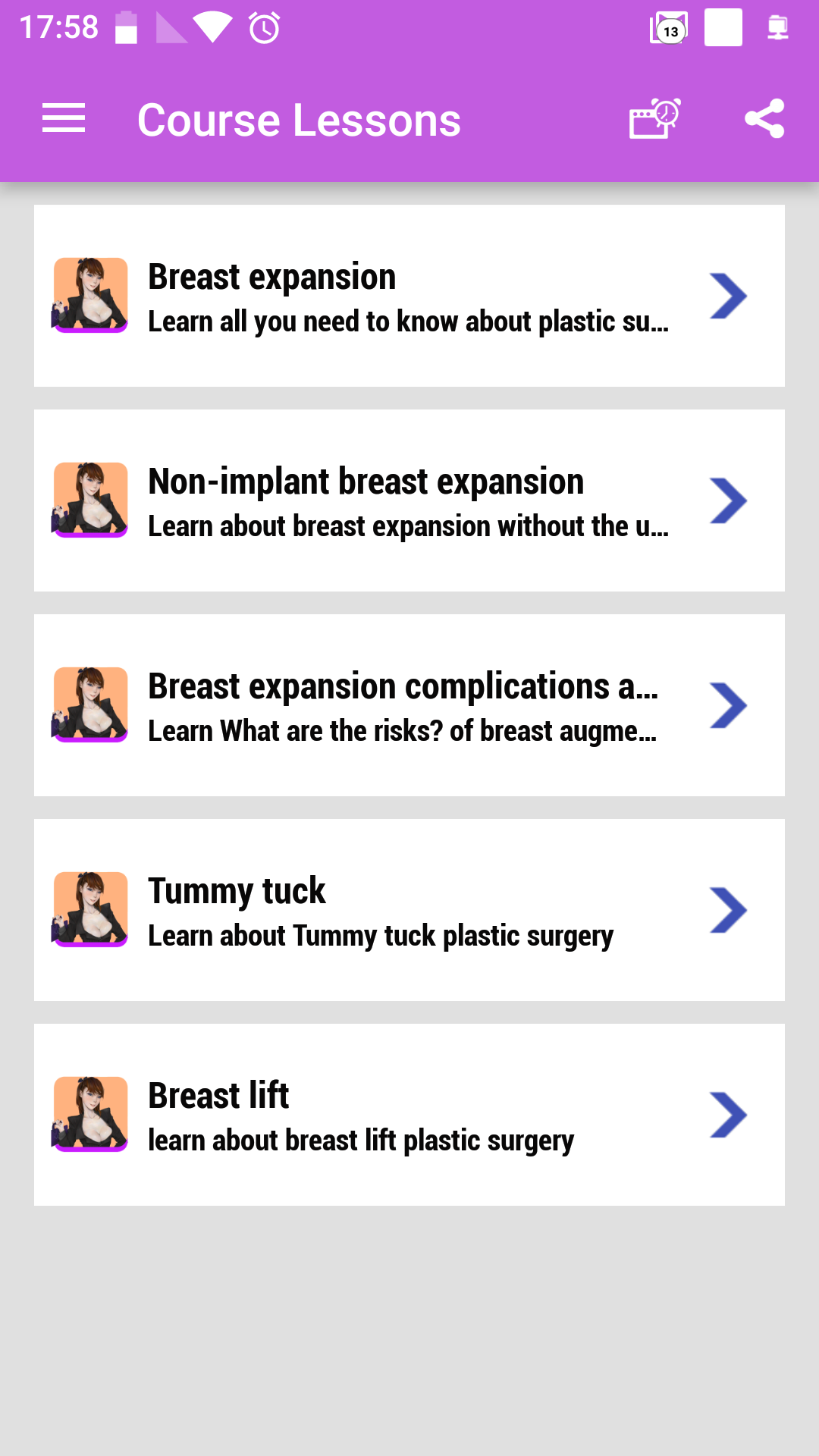 Breast Expansion Surgery Guide - App on Amazon Appstore