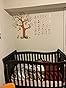 Amazon.com: 3 Sheets Animal Alphabet and Number Tree Wall Stickers ...