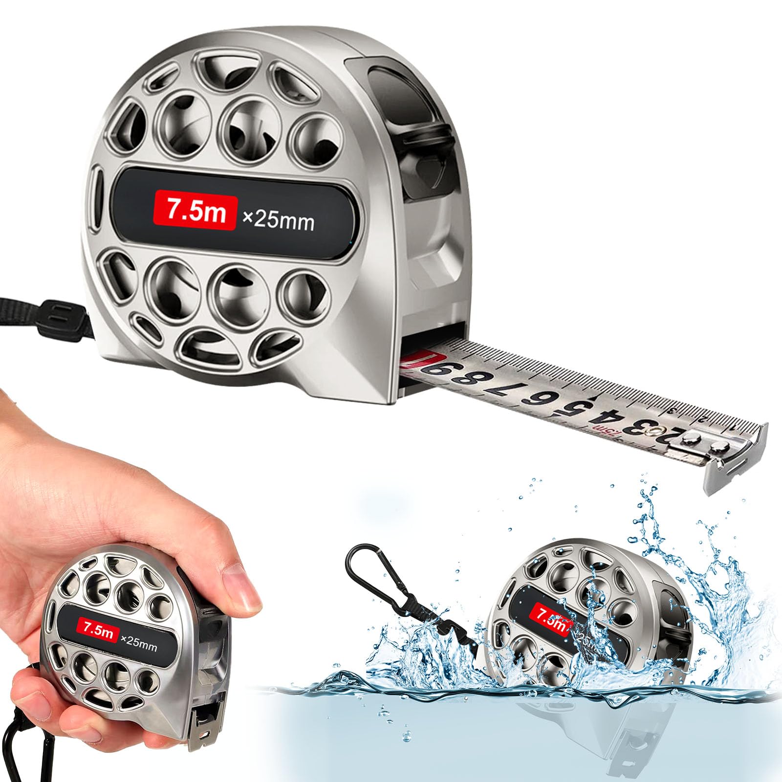 Metal Hollow Tape Measure, Stainless Steel Tape Measure, High Grade ...