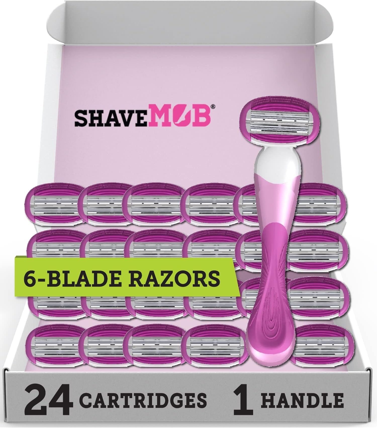 Amazon.com: ShaveMate Titan 6 Three Pack of Razors with Real Shaving ...