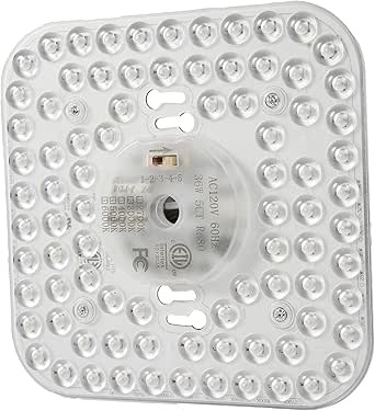 Sainpon 1 Pack 5.1-inch Ceiling Light Modification kit, dimmable LED ...