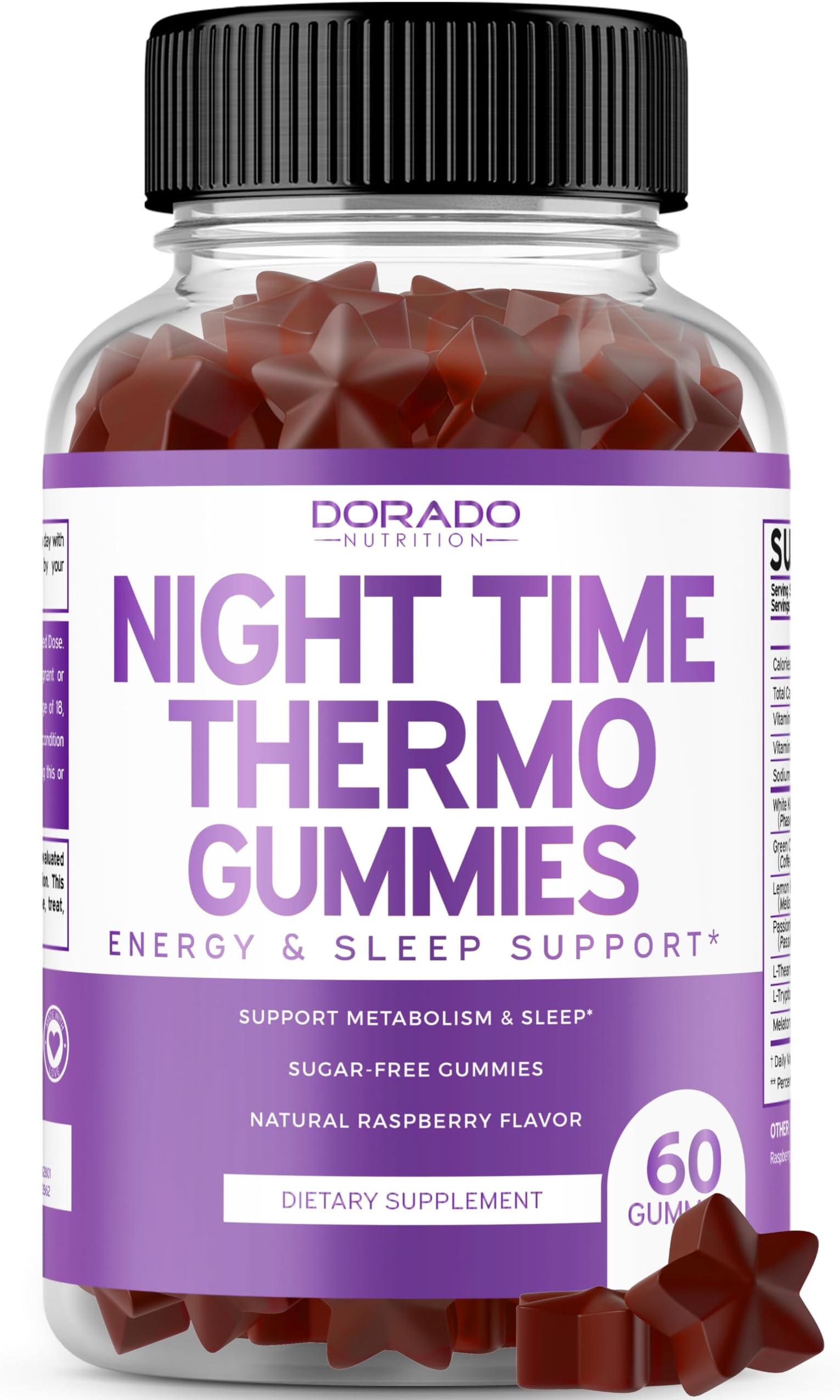 Amazon.com: Night Time Fat Burner Gummies (60 Count) Weight Loss ...