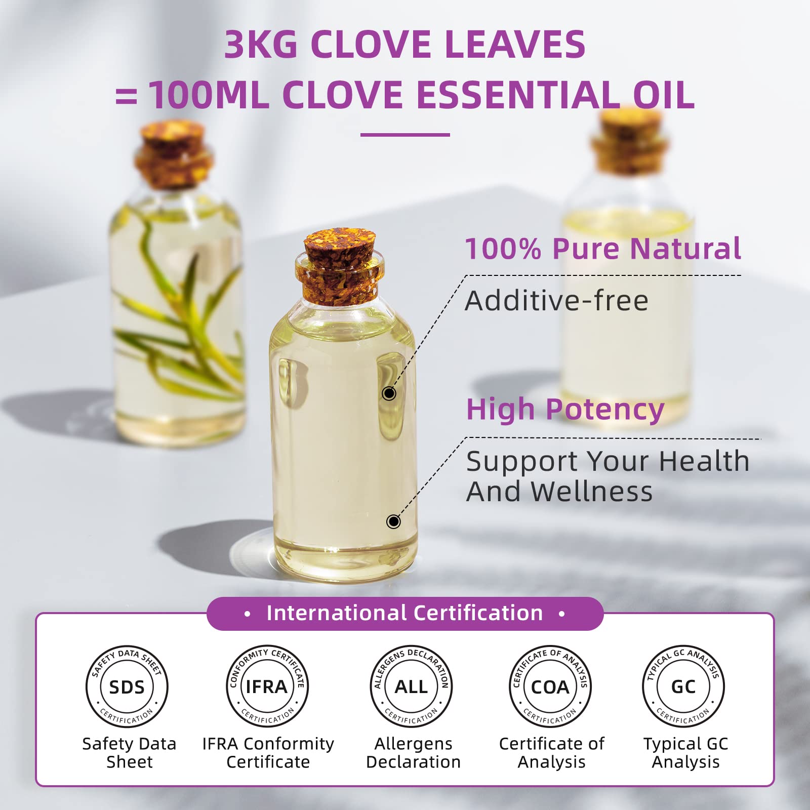 Snapklik.com : HIQILI Clove Essential Oil 1 Fl Oz, 100% Pure Natural ...