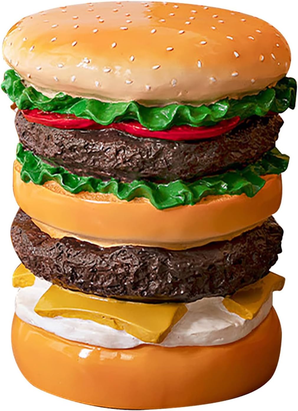 Amazon.com: OGEH Burger Shaped Stool Cute Small Stool with Fancy Hand ...
