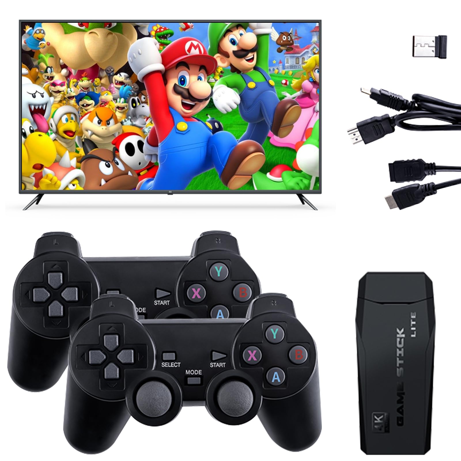 Buy Wireless Retro Handheld Game Console, Retro Game Console, Built-in ...