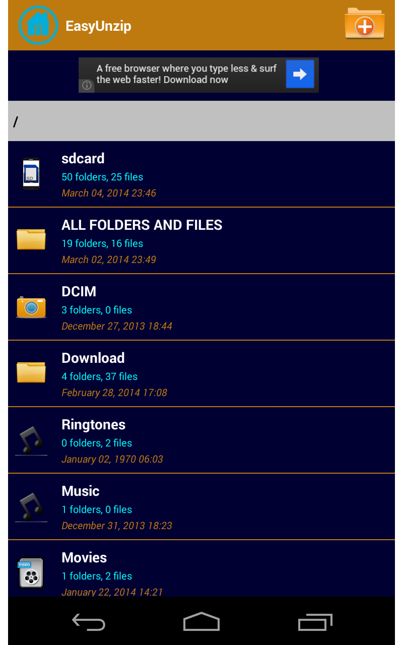 EasyUnzip-Zip - App on Amazon Appstore