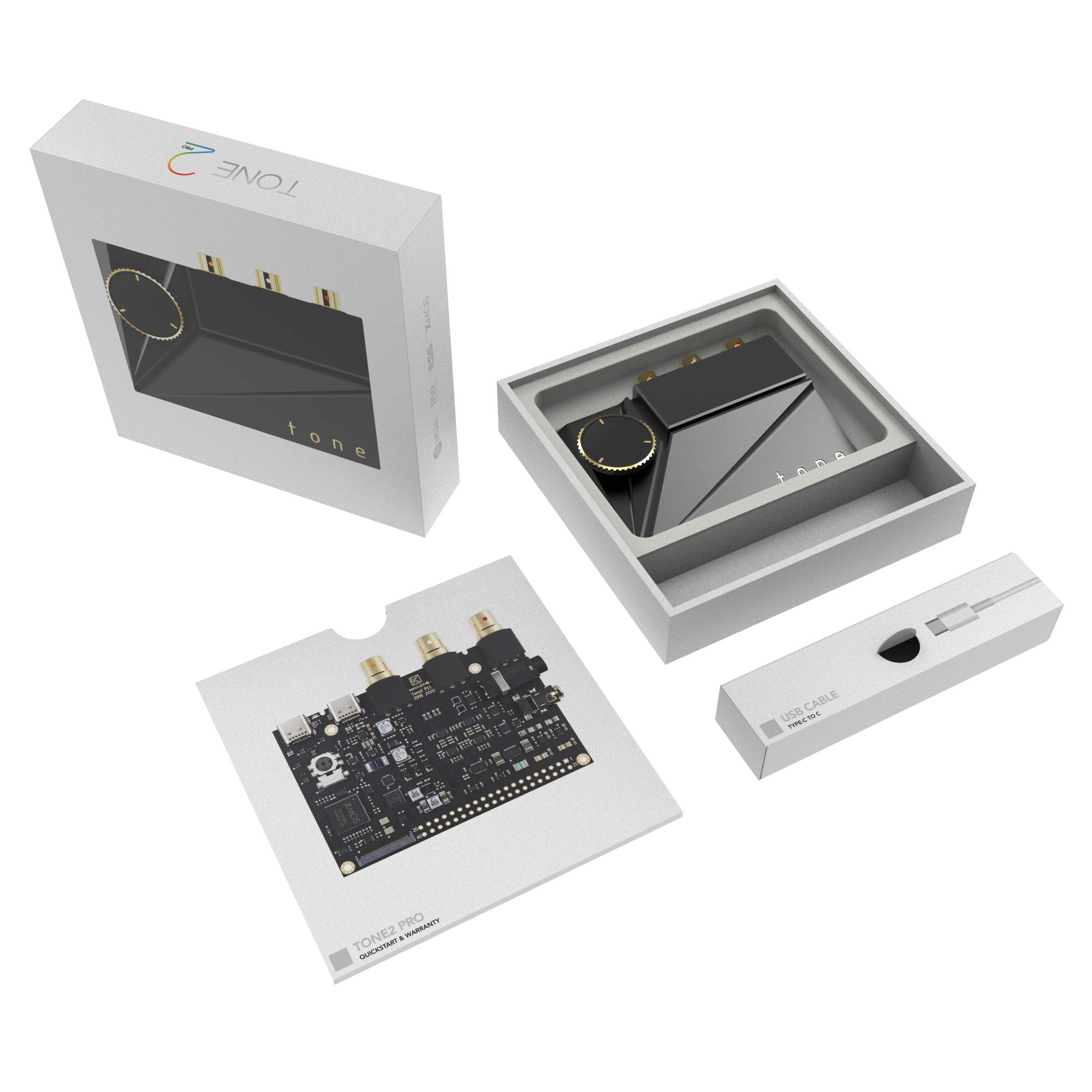 Khadas Tone 2 Pro USB DAC and Headphone Amplifier with Balanced RCA ...