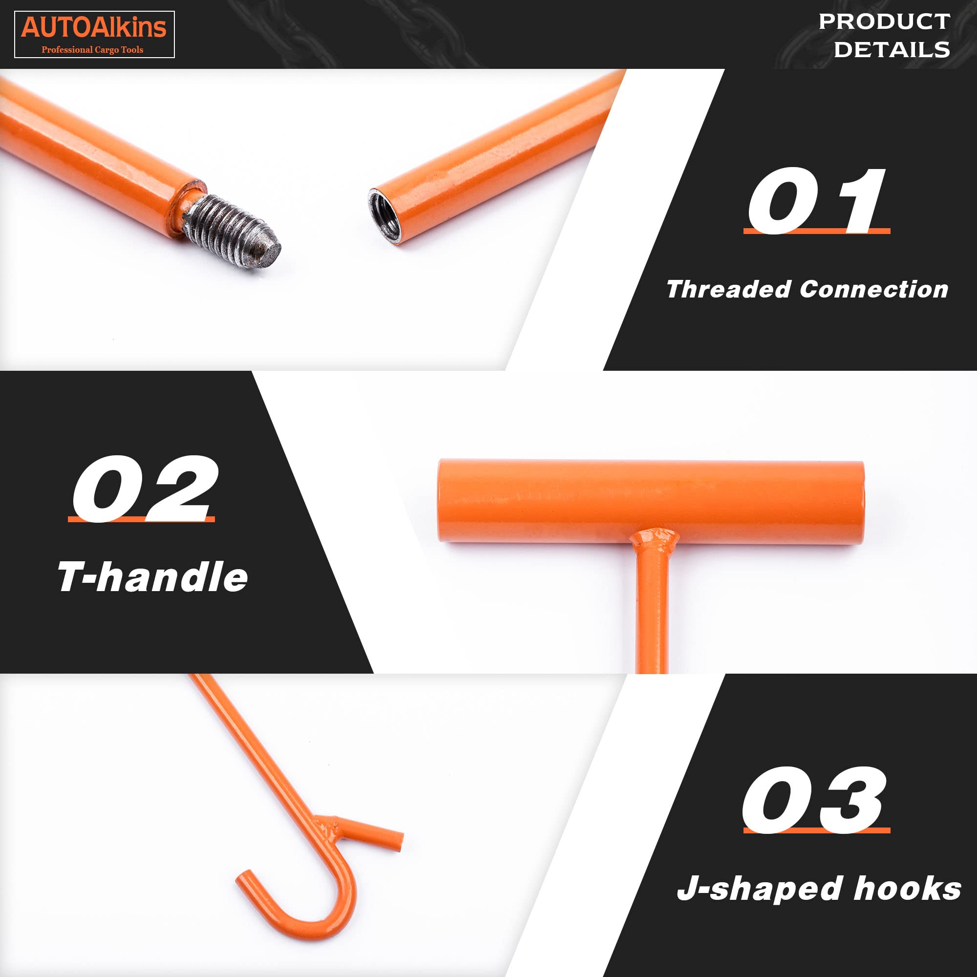 Snapklik.com : AUTOAlkins Heavy Duty 5th Wheel Pin Puller