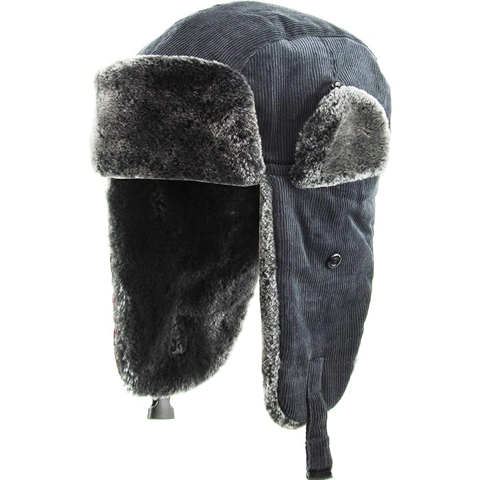 Buy KBETHOS Safety Reflective Aviator Hats and Corduroy Aviator Trooper ...