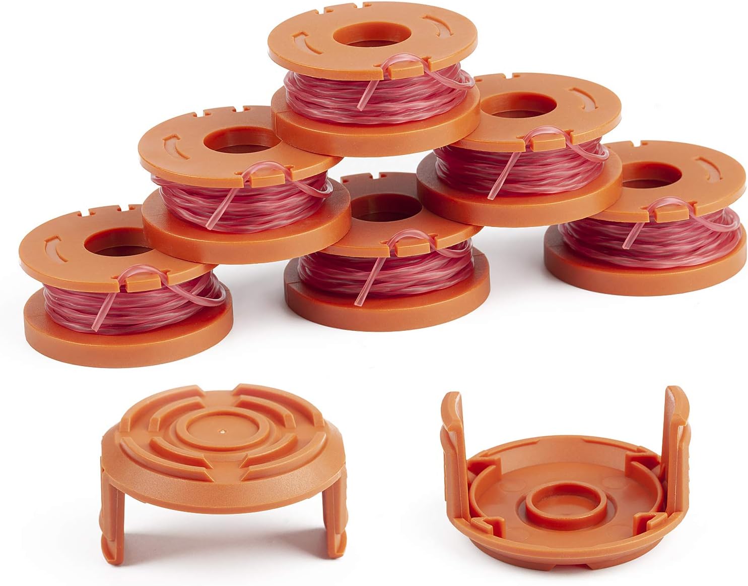 Forever Speed 22 Pack Trimmer Spool Line for Worx, Auto Edger Spools ...