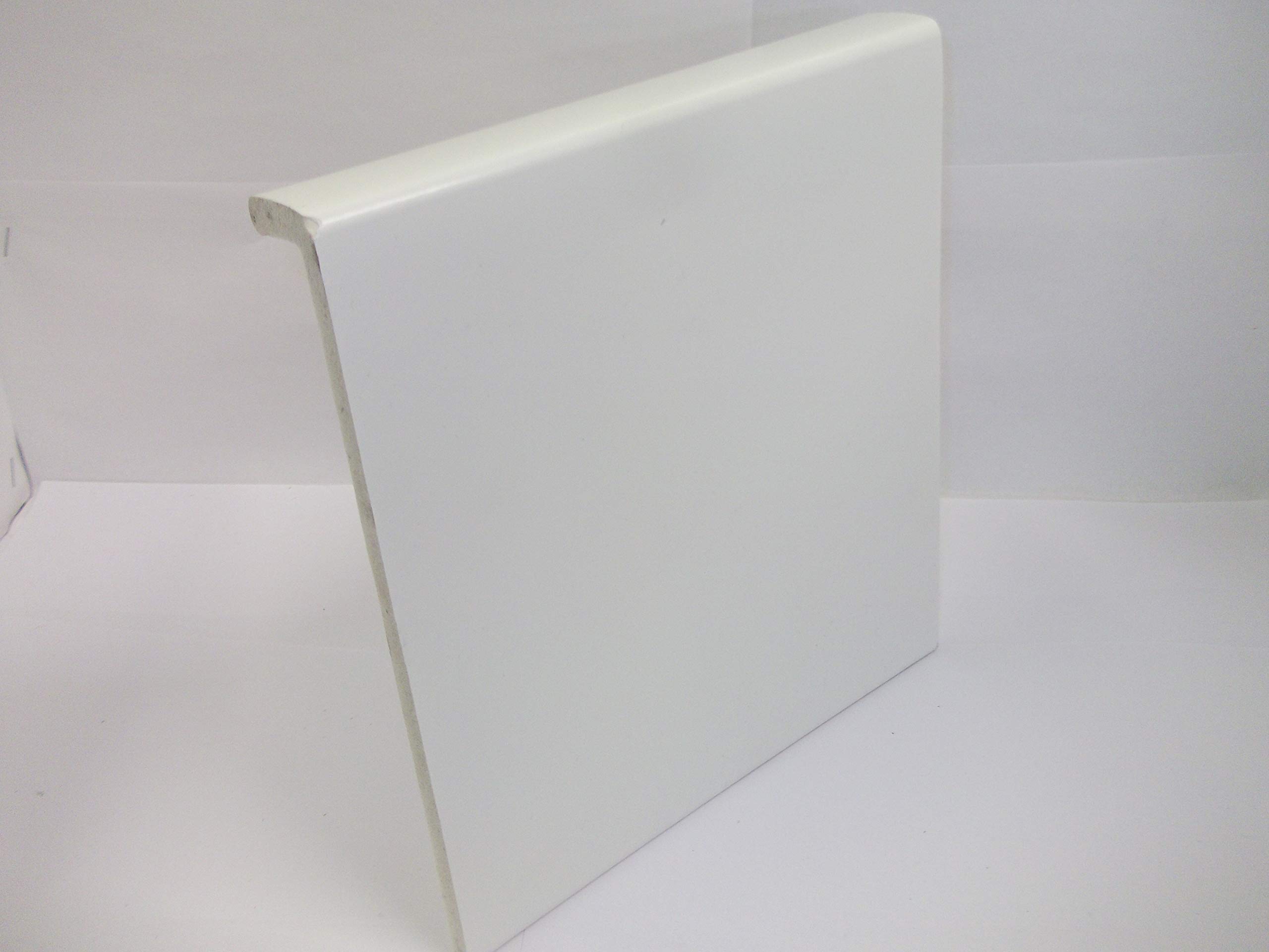 Buy 2 Metre White 150mm Height Plastic PVC UPVC 9mm Skirting Board ...