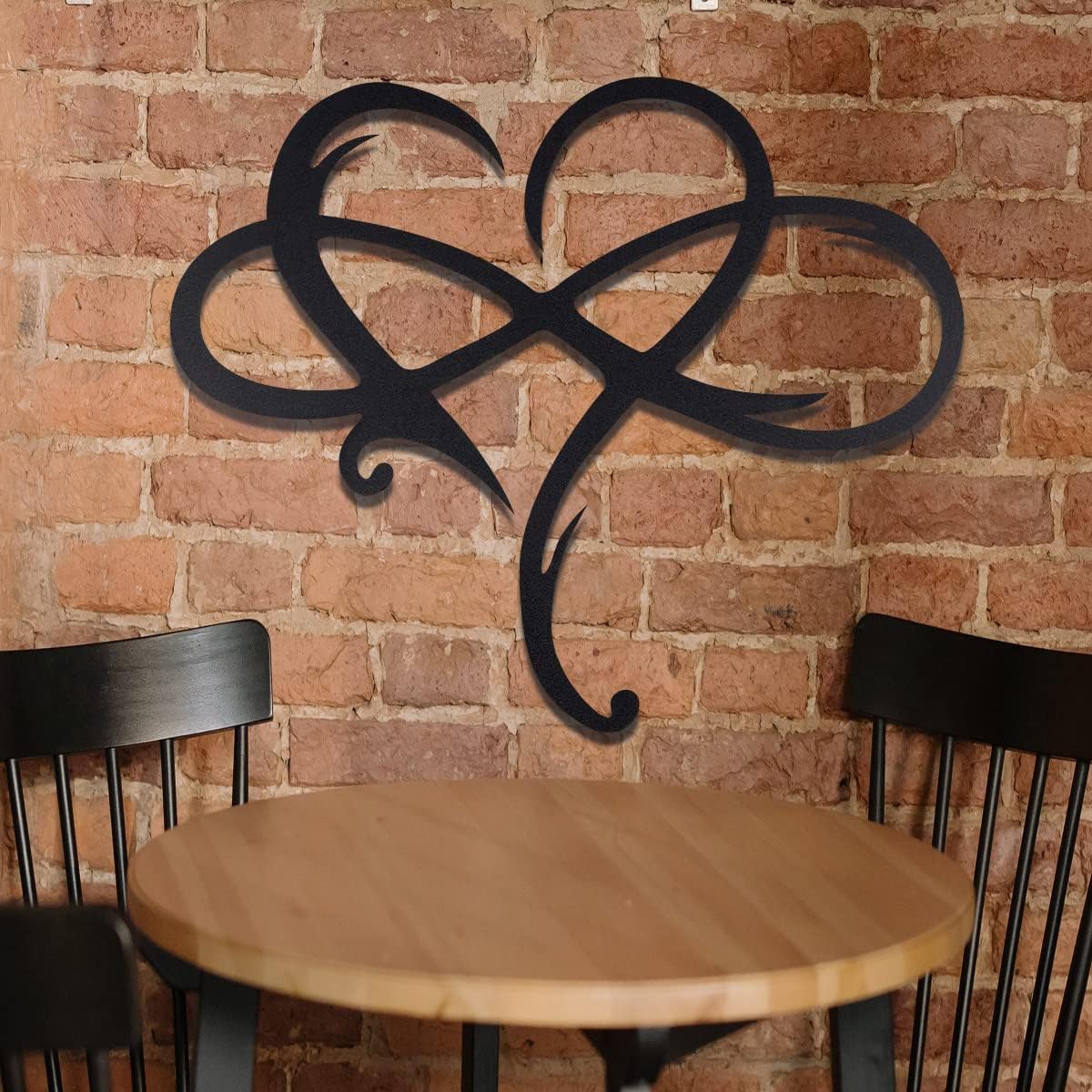 Amazon.com: Freelivity Infinity Heart Metal Wall Decor, Unique Infinity ...
