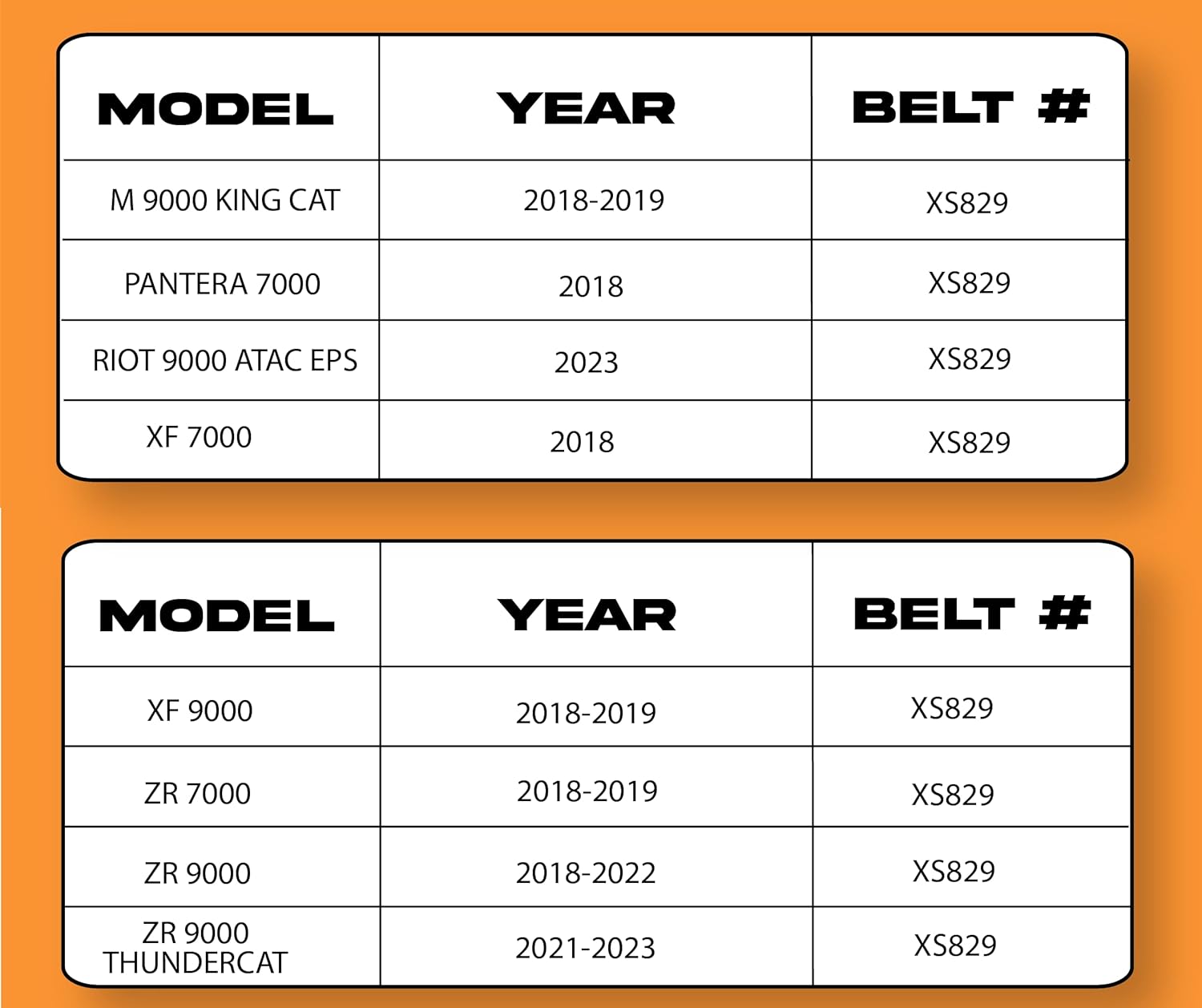 Correa de transmisión XS829 para Arctic CAT OEM repuesto para 0627-110 ...