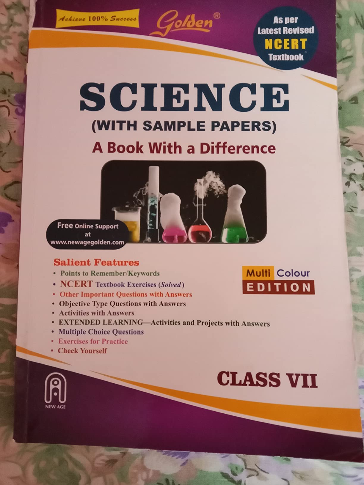 Golden Science: Based on NEW NCERT for Class- 7 (For 2025 Final Exams ...