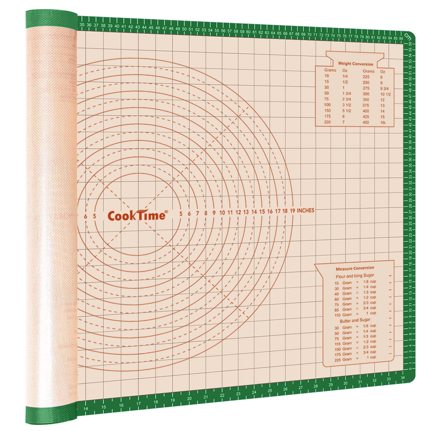 Amazon.com: Silicone Pastry Mat 36 x 24 Inch - Larger Silicone Baking ...