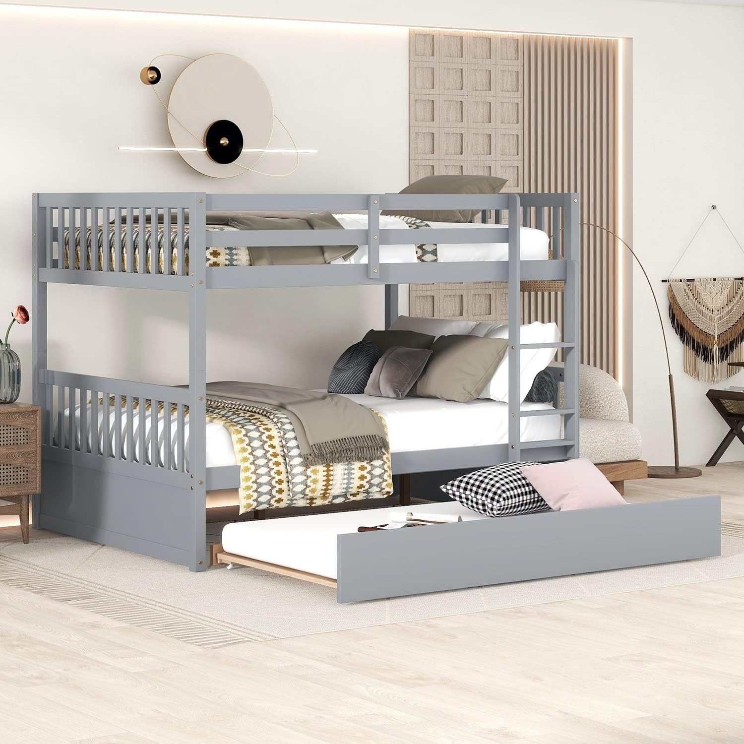 Amazon.com: Harper & Bright Designs Literas de tamaño matrimonial sobre ...