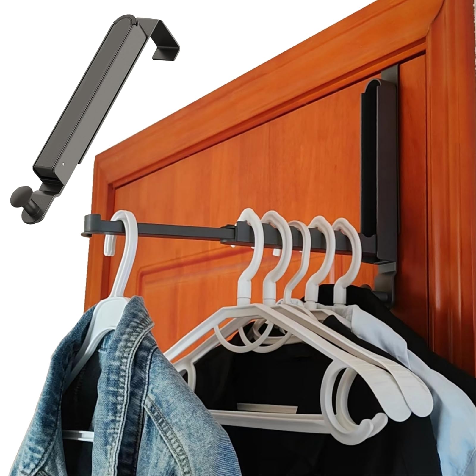 Amazon.com: Ticacooler Portable Clothes Drying Rack, Over The Door ...