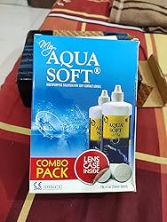 Aquasoft Multipurpose Solution For Soft Contact Lenses Combo Pack ...