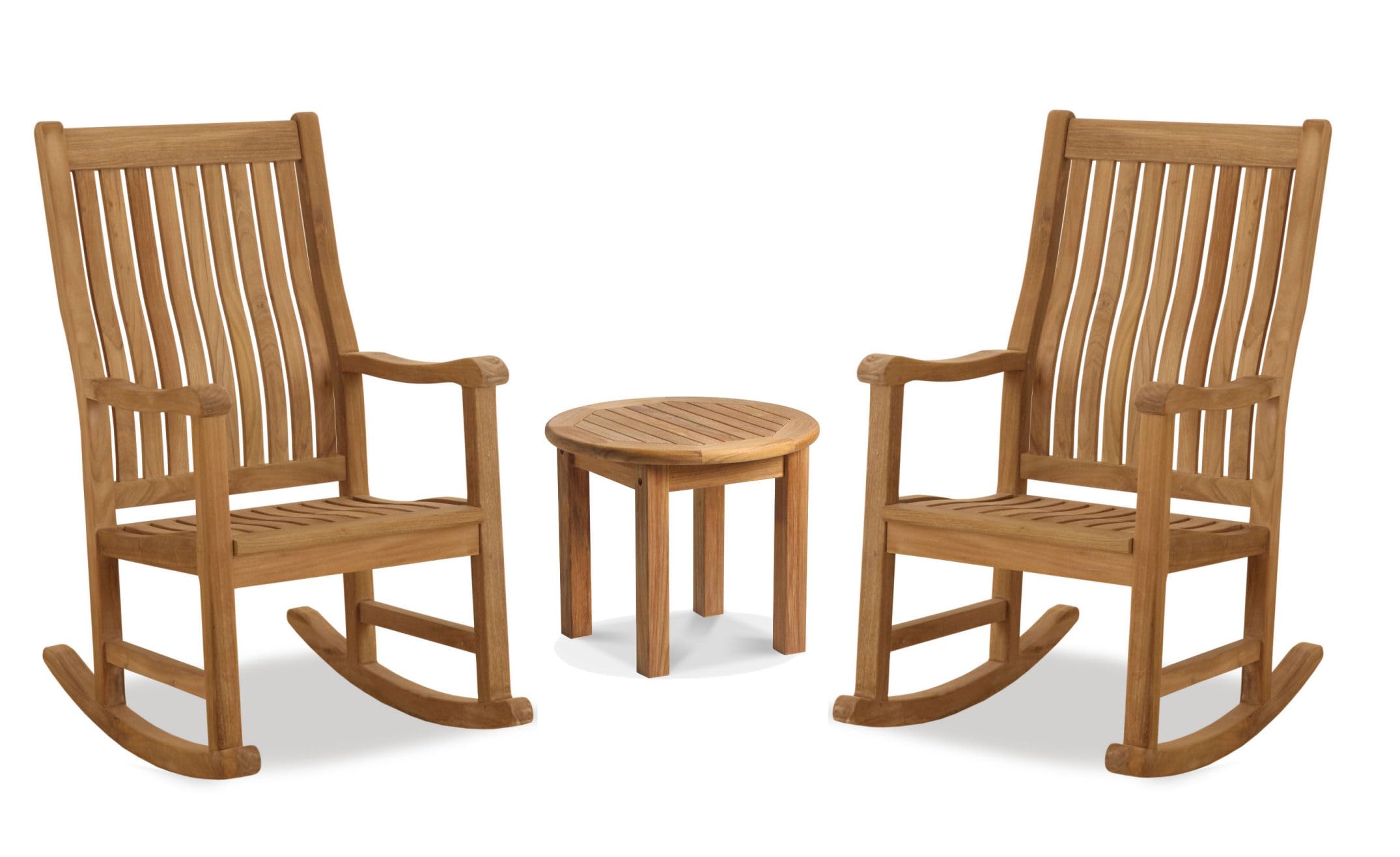 Amazon.com: Douglas Nance Teak Rocker Set : Patio, Lawn & Garden