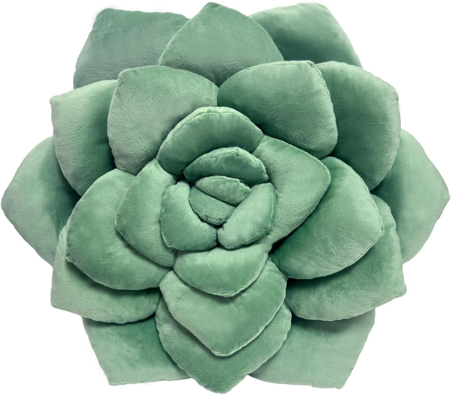 Amazon.com: OtGalk 3D Succulent Shaped Pillow - 19.7'' Flower Pillow ...