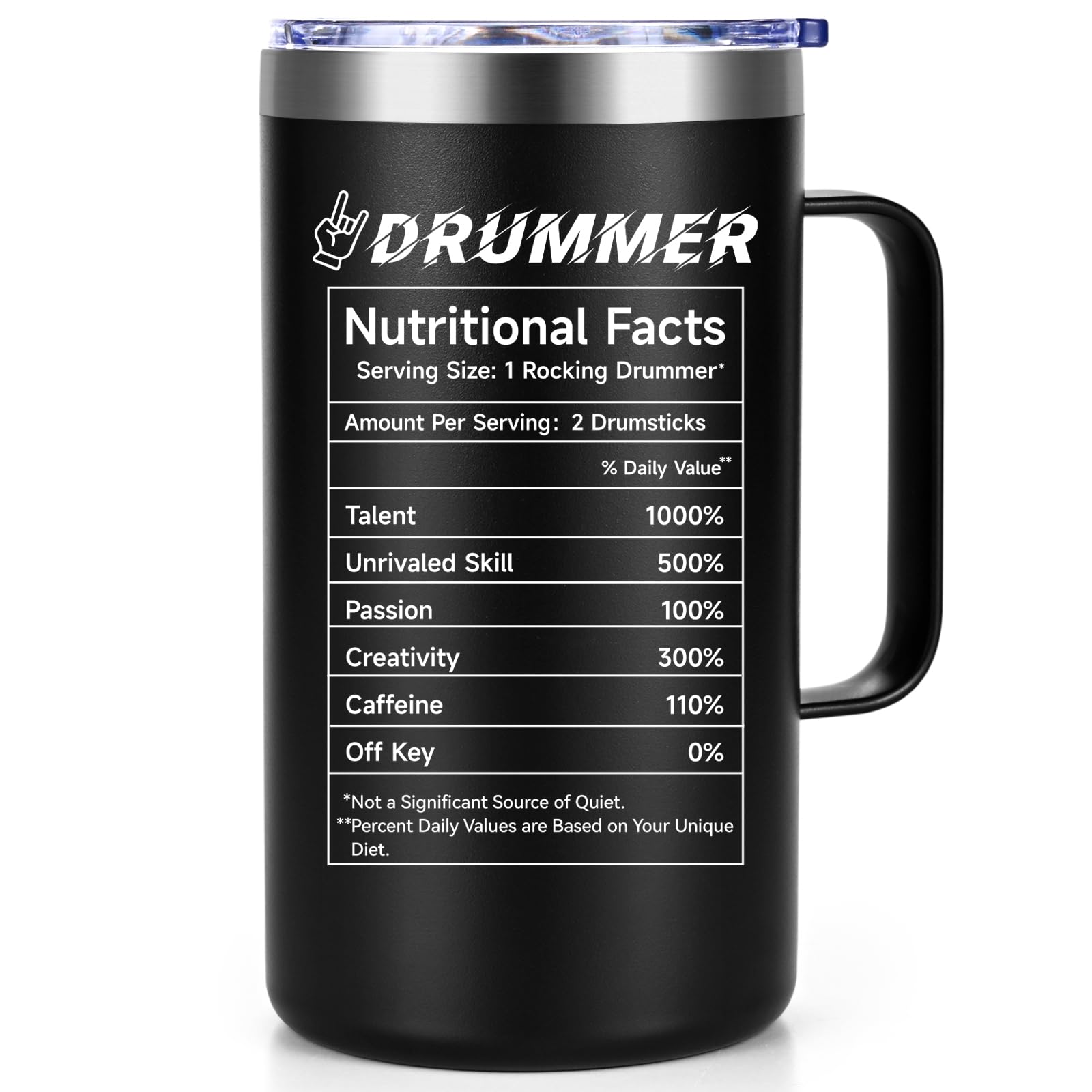 Amazon.com | Qtencas Drummer Gifts for Men Women, Drummer Nutritional ...
