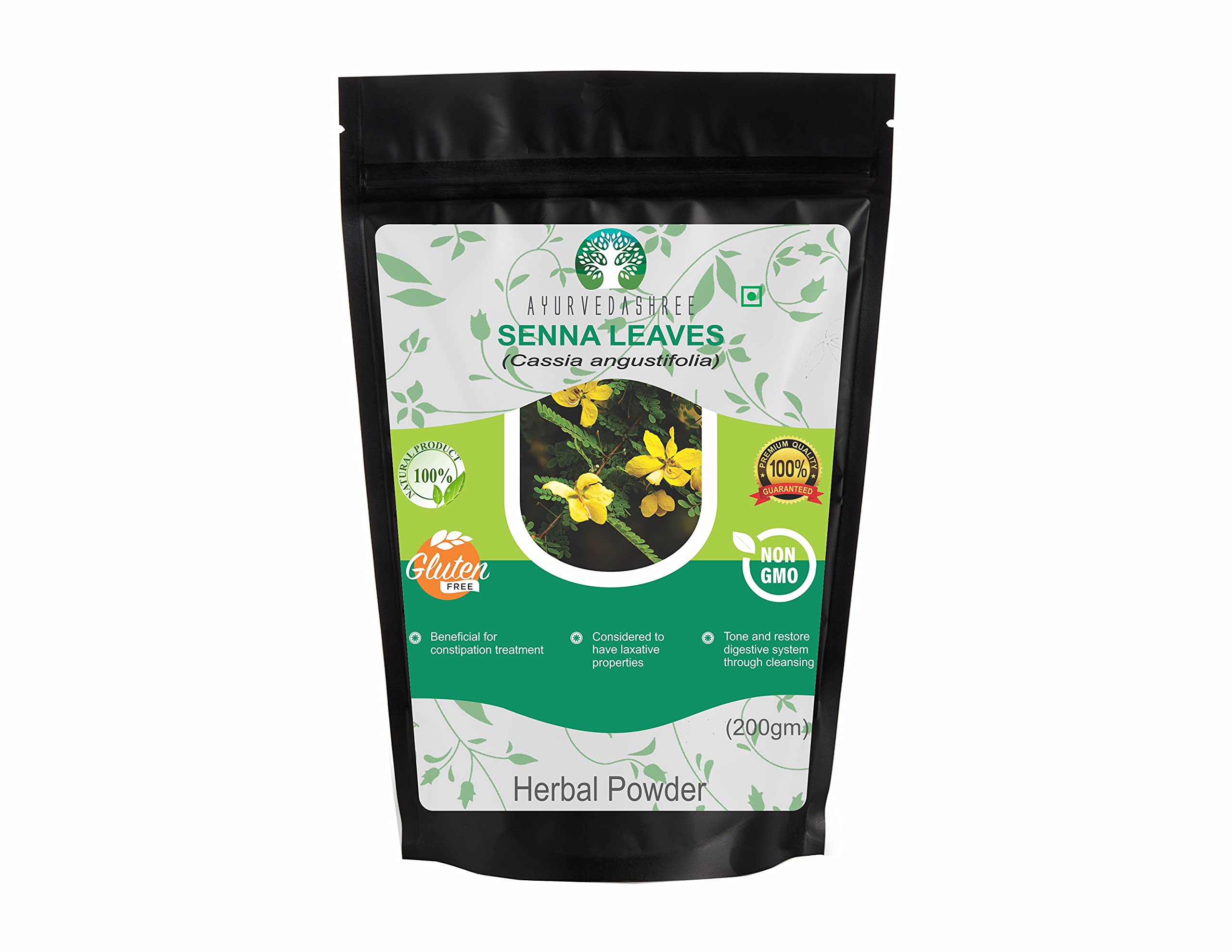 Snapklik.com : Senna Leaf Powder 200 Gm I Cassia Angustifolia Powder I ...