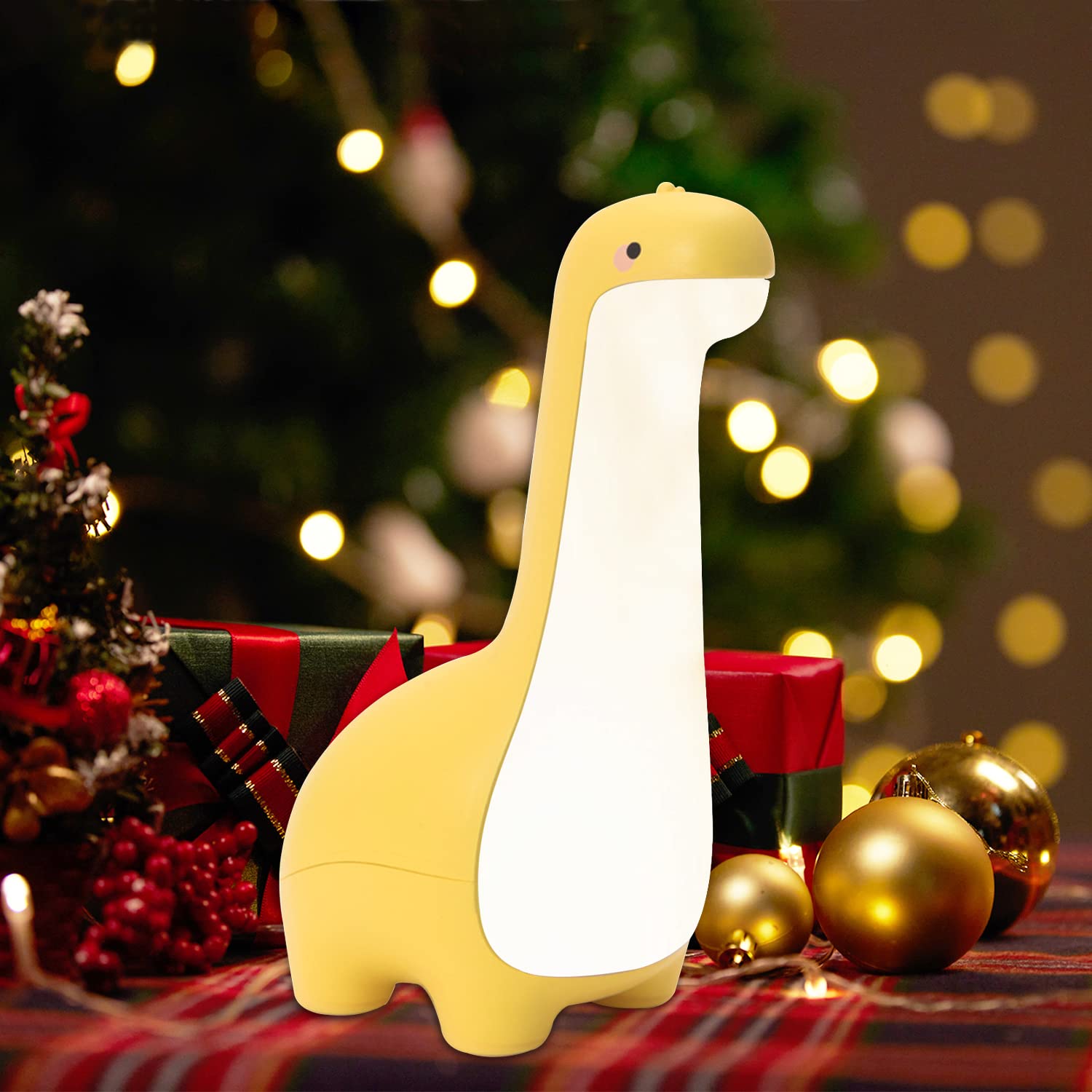 Amazon.com: DUFFOBAN Cute Dinosaur Night Light,Baby Nursery Night Light ...
