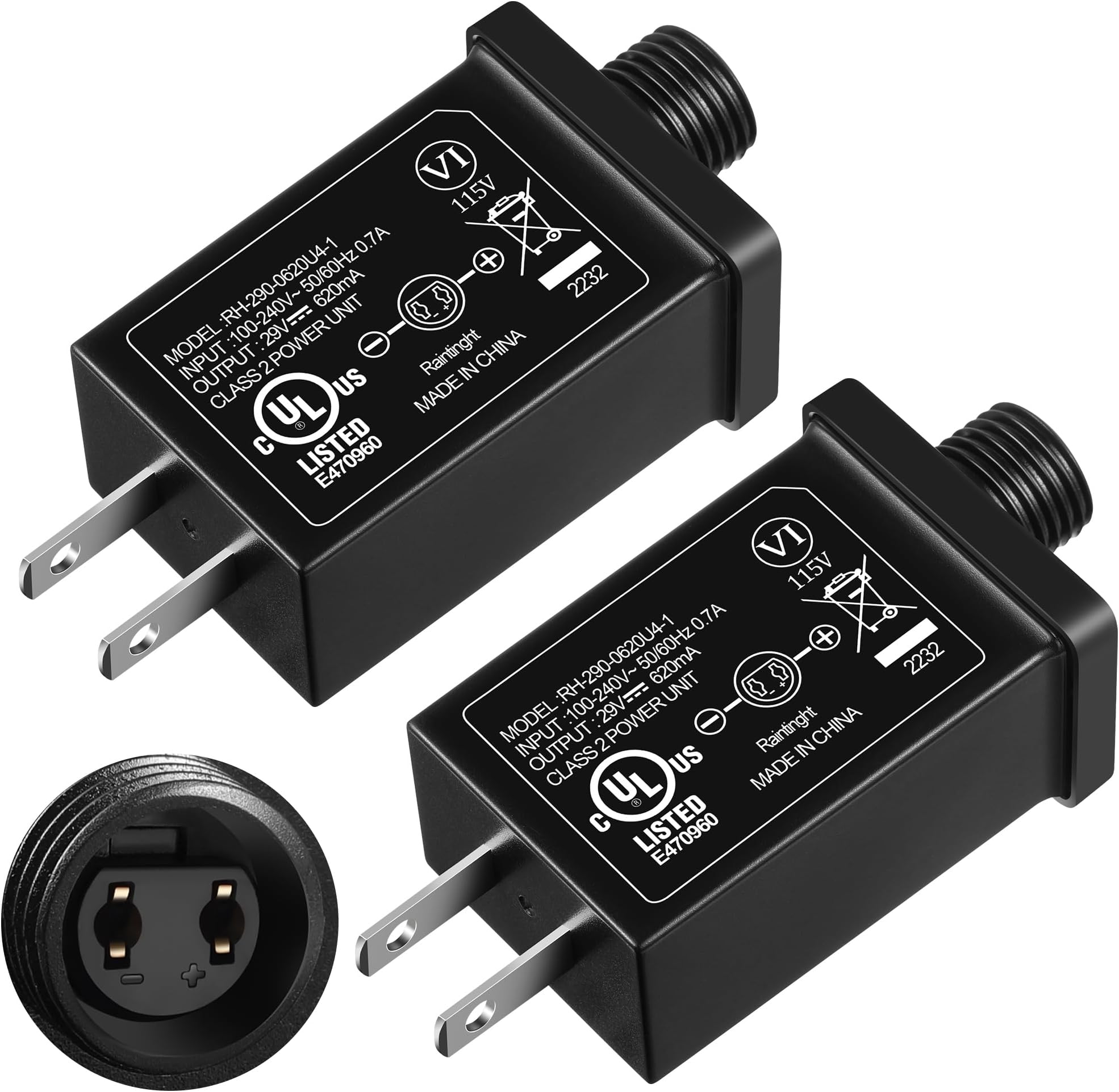 Amazon.com: Feekoon 29V 18W Class 2 LED Power Supply Transformer ...