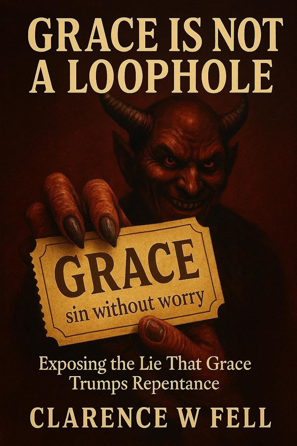Amazon.com: Grace Is Not a Loophole: Exposing the Lie That Grace Trumps ...