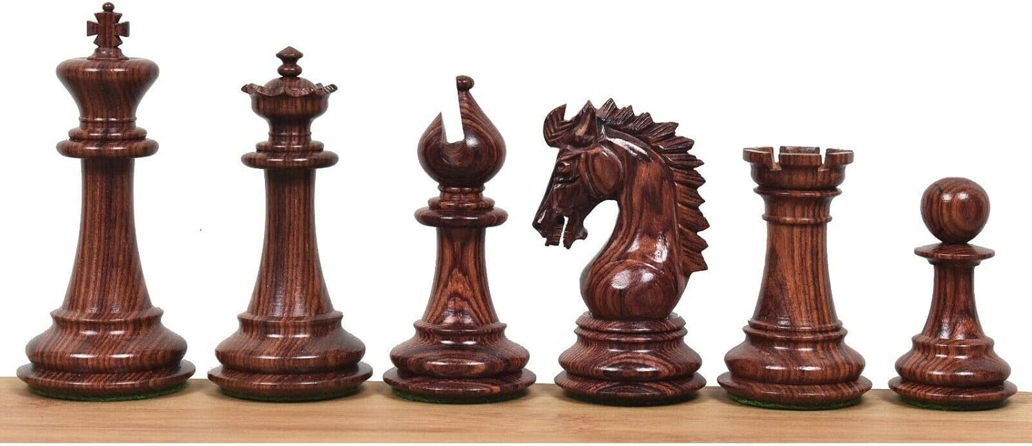 Amazon.com: Royal Chess Mall - 3.7" Emperor Series Staunton Chess ...