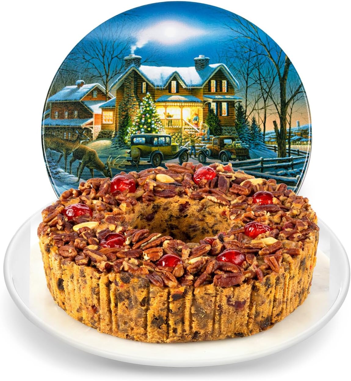 Amazon.com: Beatrice Bakery Co. No Sugar Added Fruitcake, Grandma's ...