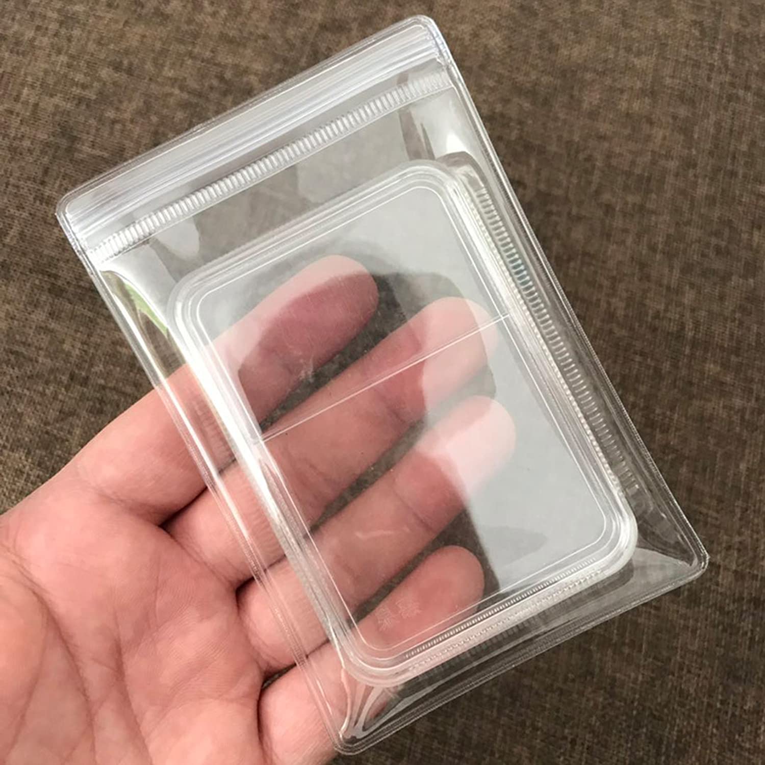 Amazon.com: AVELIO 100PCS Jewelry Storage Pouches PVC Earrings Rings ...