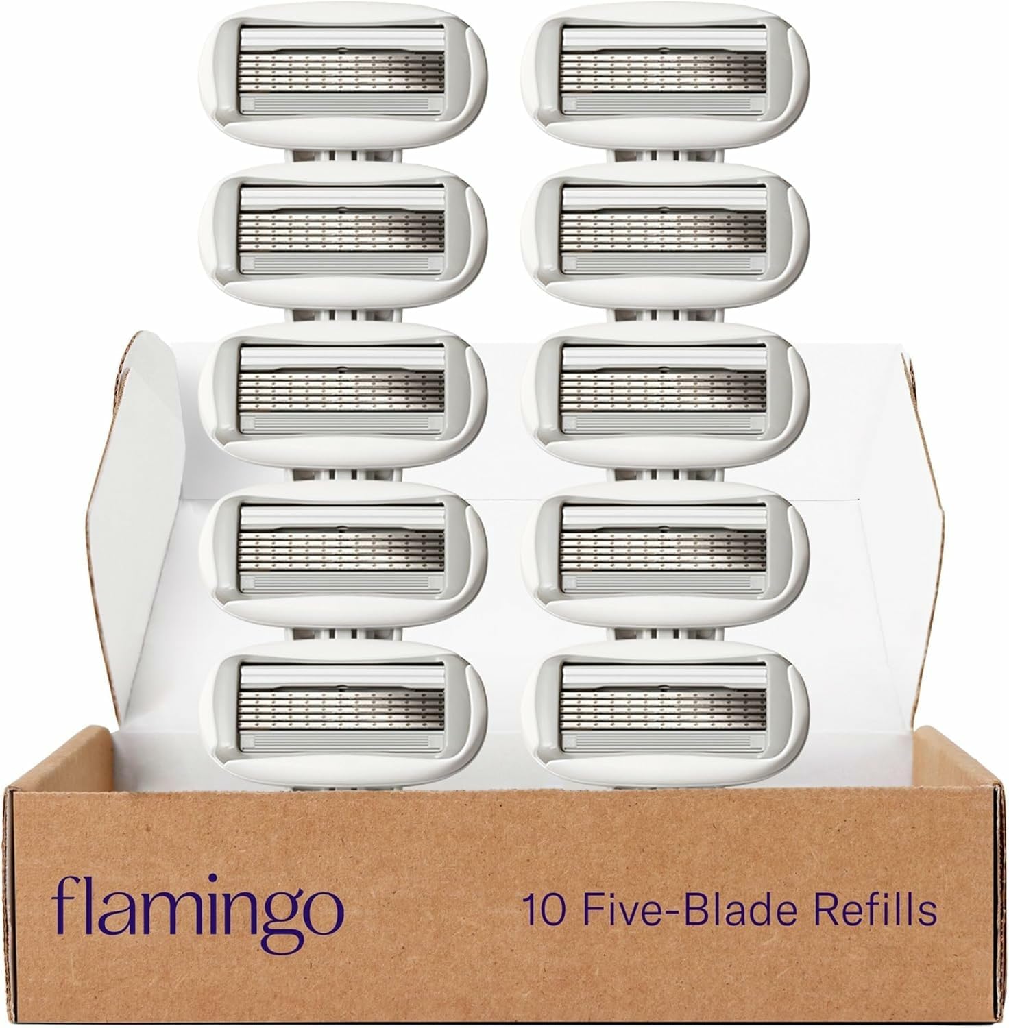 Amazon.com: Flamingo Women's Razor Blade Refill - 4 Pack : Beauty ...