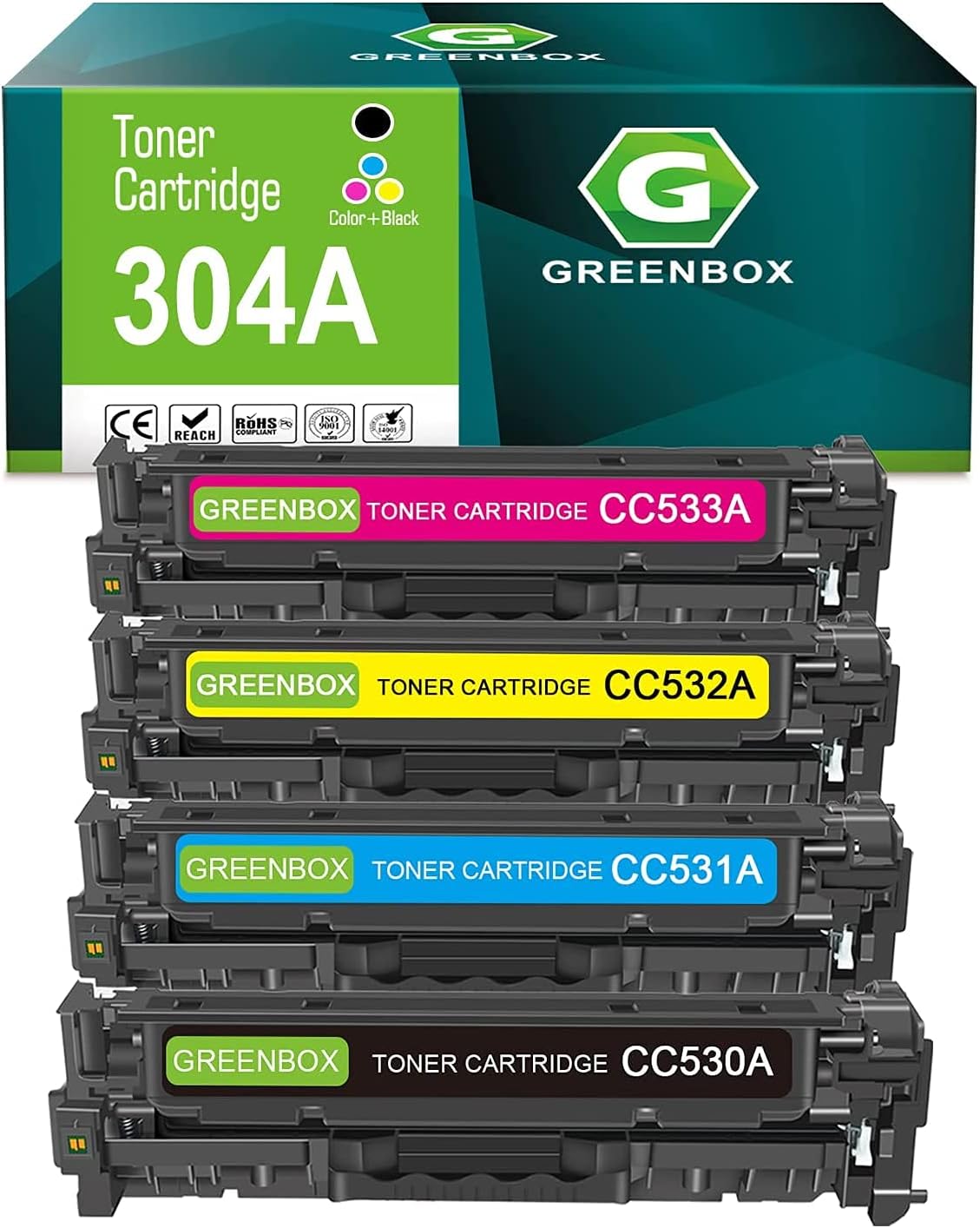 Amazon.com: HP 304A Black Toner Cartridge | Works with HP Color ...
