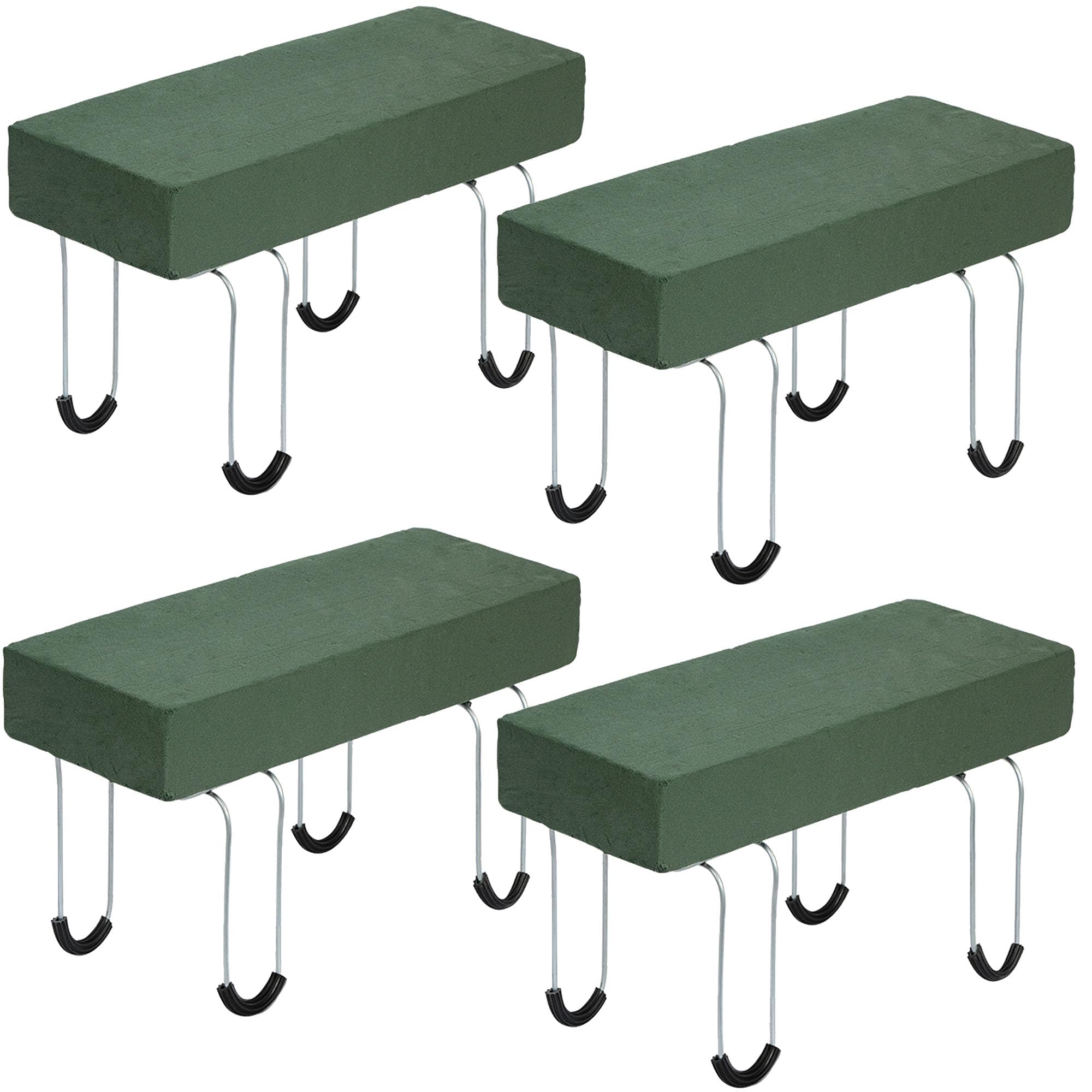 Amazon.com: Headstone Flower Saddles, 4 Pcs 12’’ Metal Gravestone ...