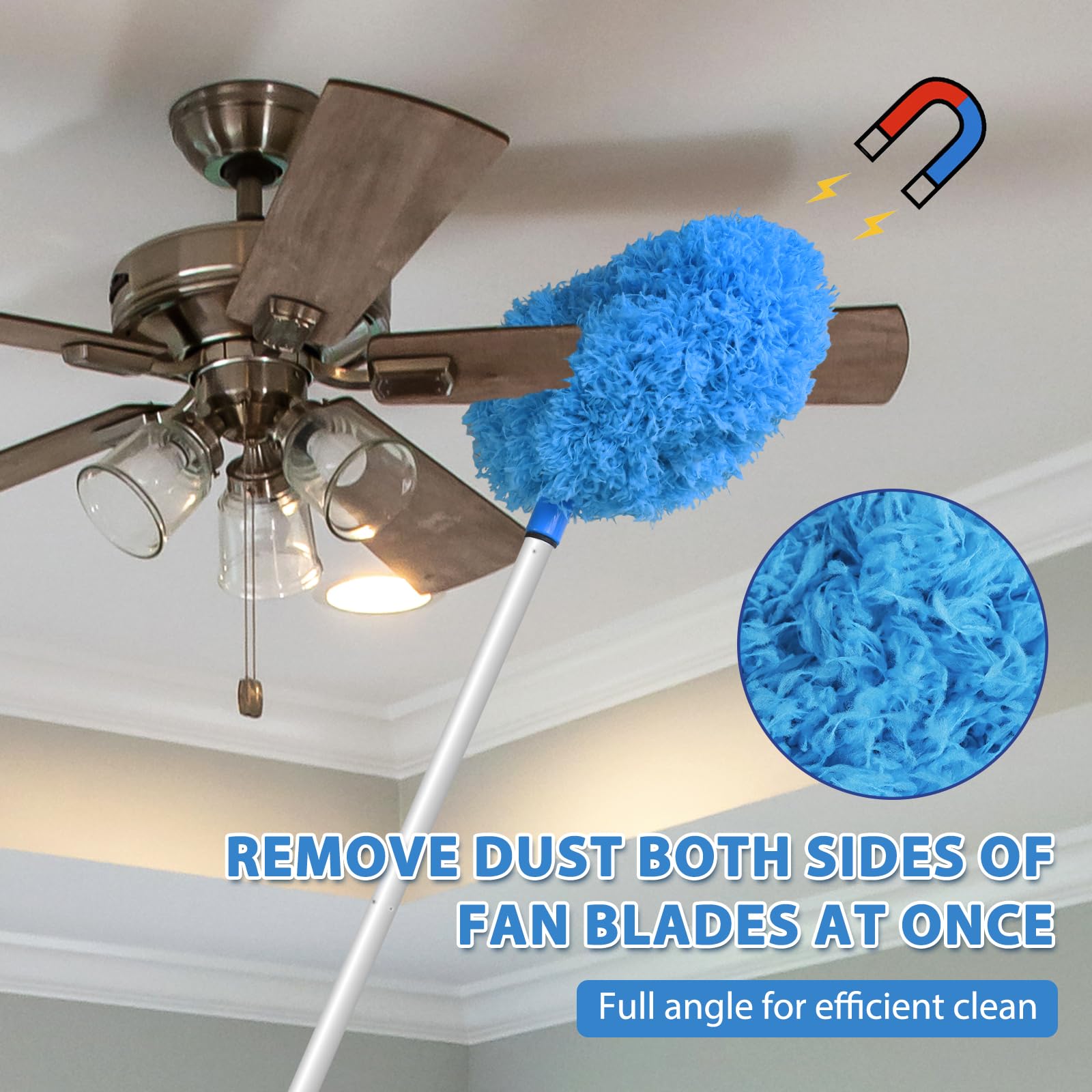 Snapklik.com : Ceiling Fan Cleaner Duster High Ceiling Extended Fan ...