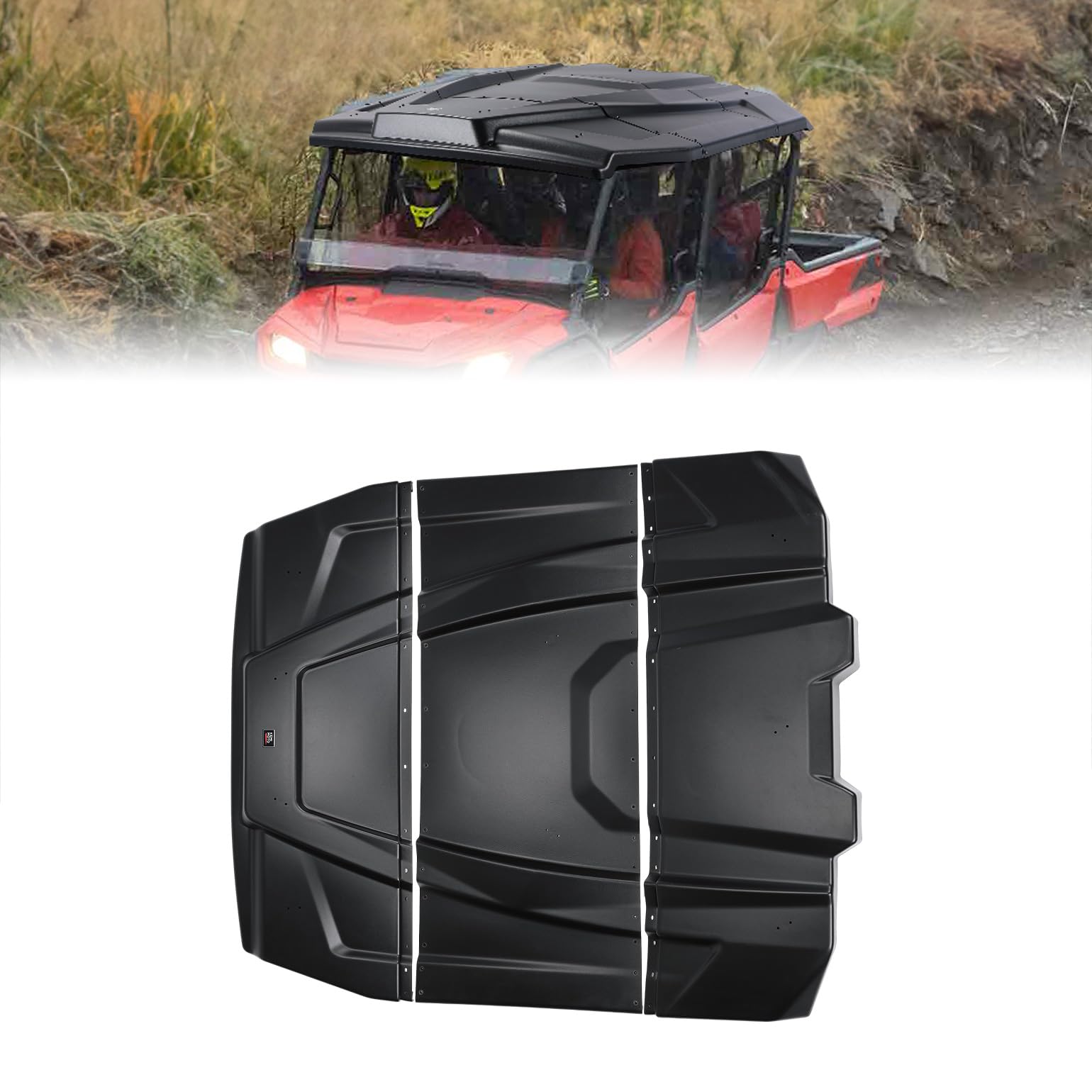 Amazon.com: KEMIMOTO 6-Seat UTV Roof Top, High-Density Plastic Roof Top ...