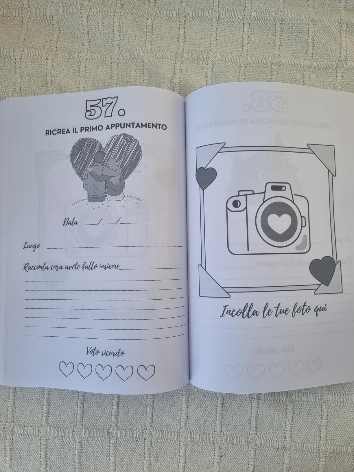 Crea i Tuoi Ricordi: 101 Attività per vivere istanti indimenticabili insieme : Edition, Castle ...