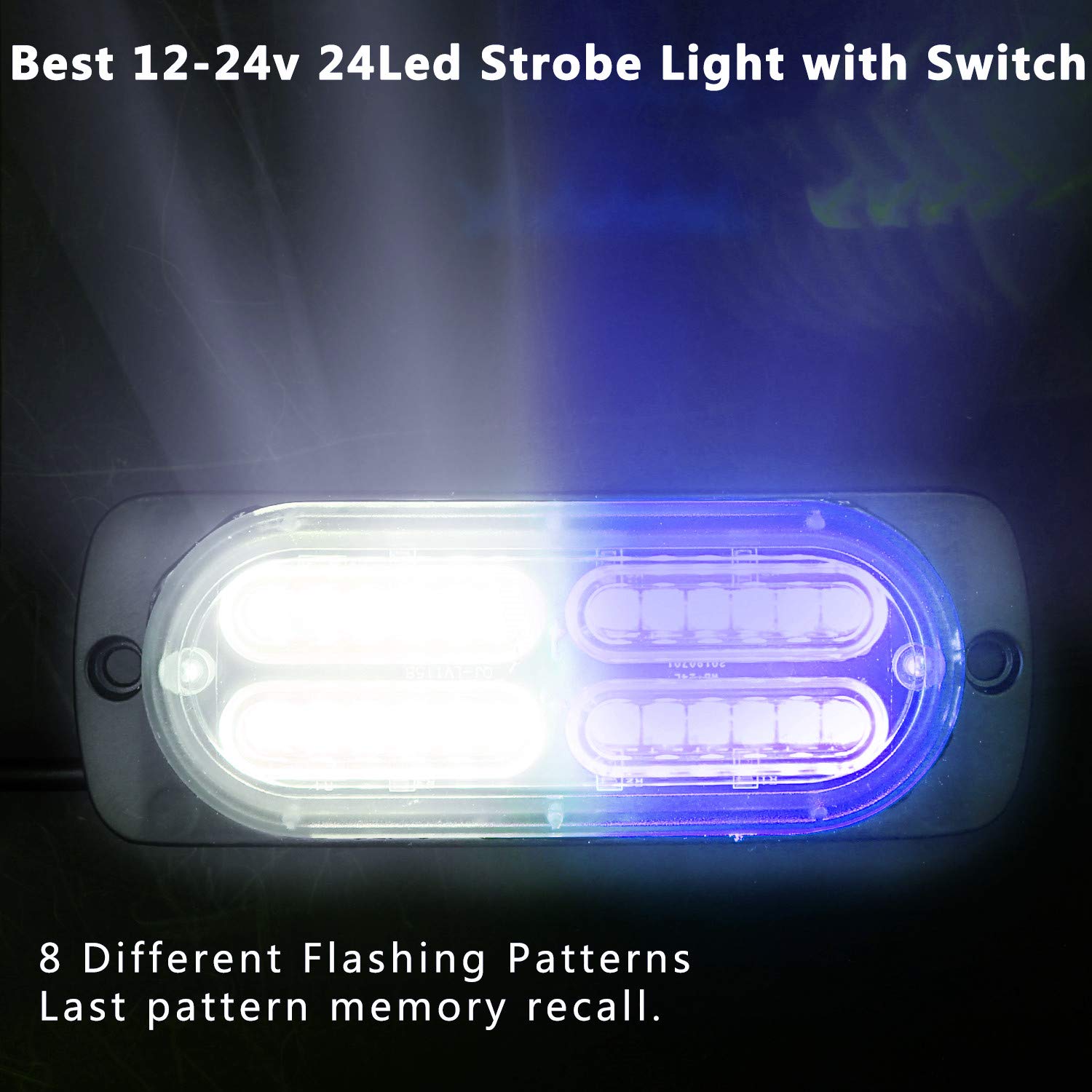 Snapklik.com : EASE2U E Led Warning Lights, 4pcs Emergency Warning ...