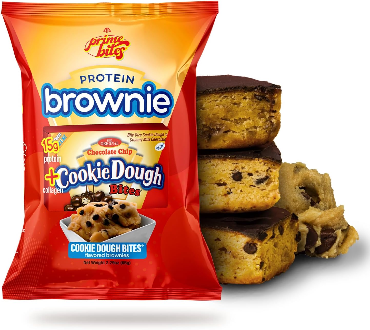 Amazon.com : Prime Bites Protein Brownie from Alpha Prime Supplements ...