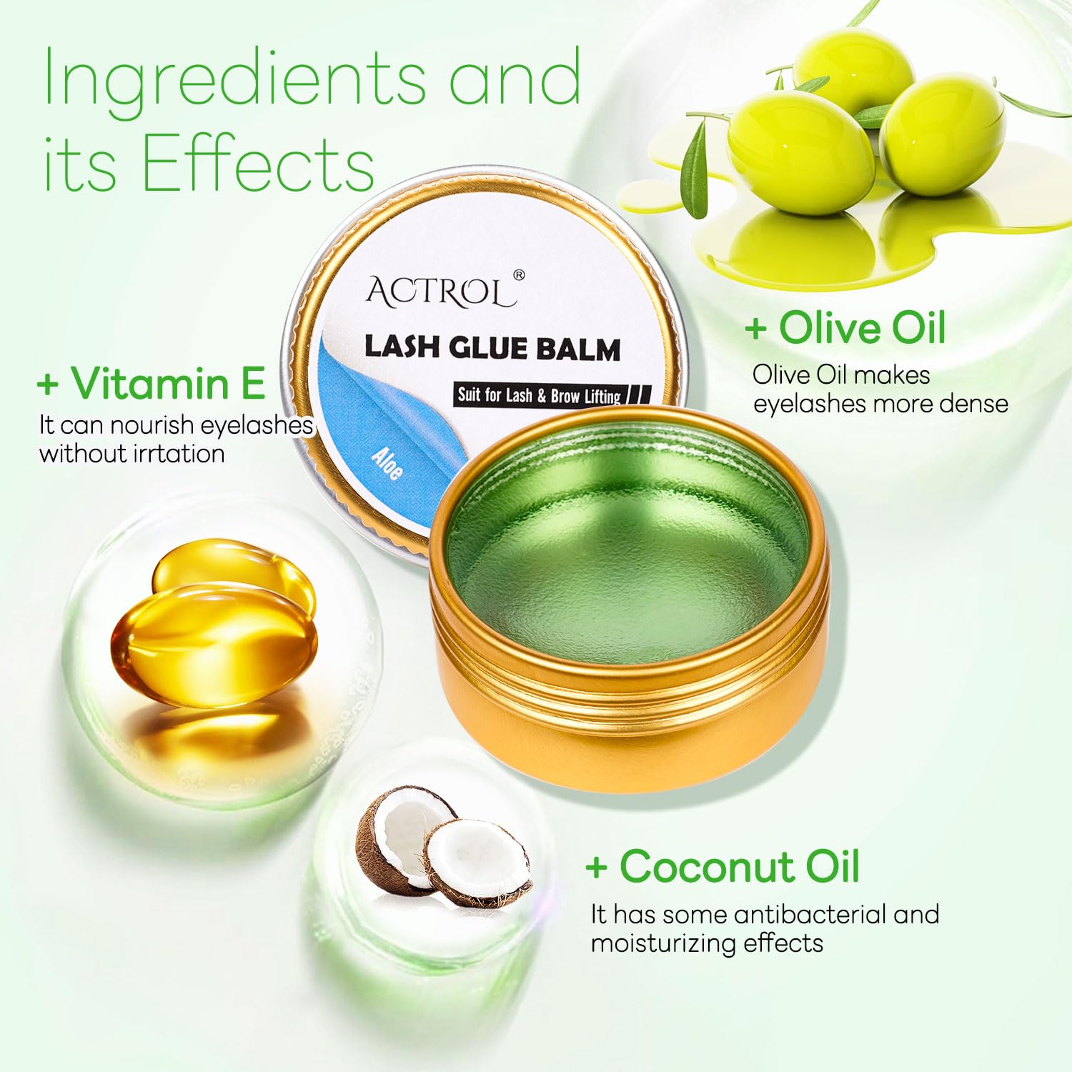 Snapklik.com : Lash Lift Glue Balm Eyelash Lifting Perm Blue Aloe ...