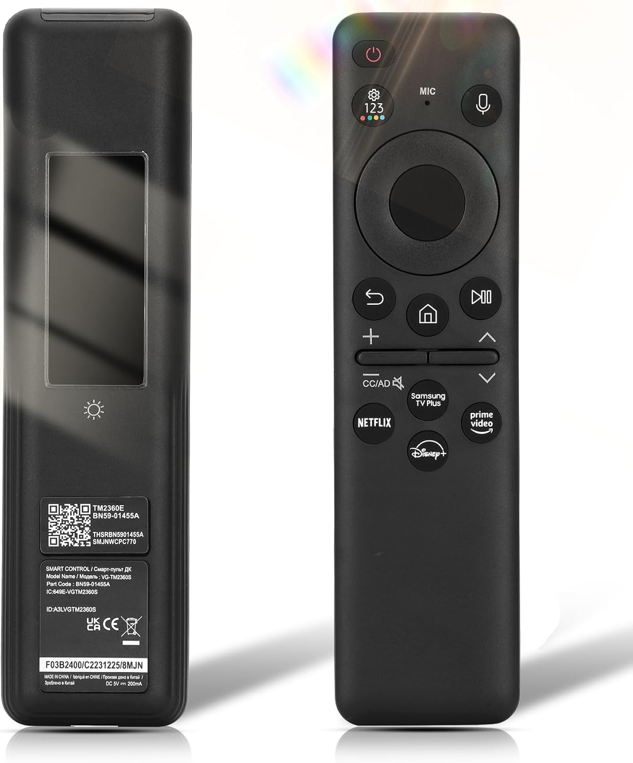 Amazon.com: BN59-01455A Solar Remote Compatible with Samsung Smart TV ...