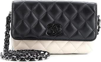 Amazon.com: Chanel, Pre-Loved Classic Flap Phone Holder with Resin ...