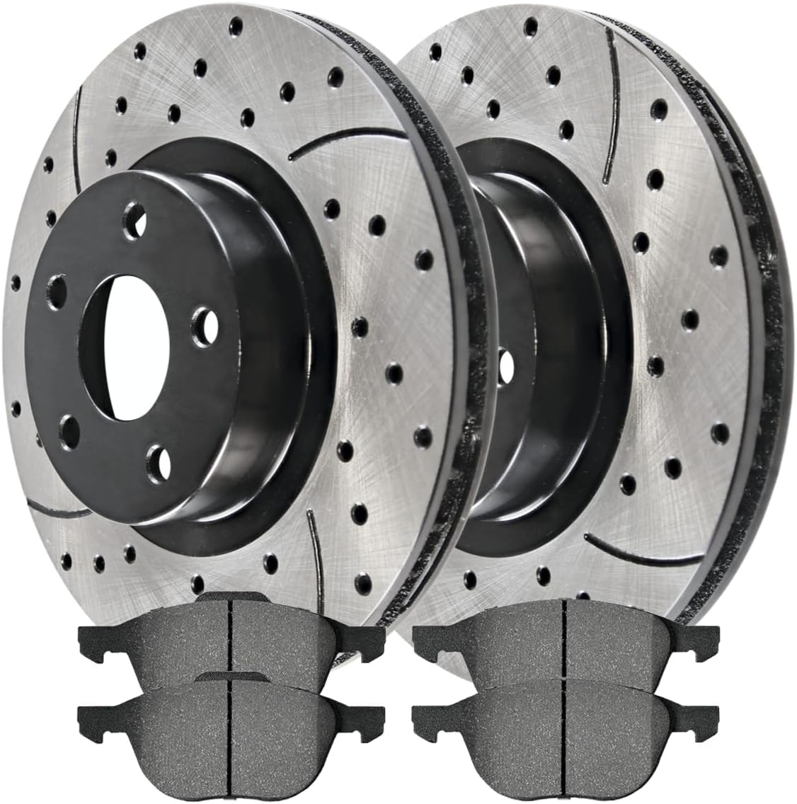 Amazon.com: AutoShack Front Brake Kit Replacement for 2012-2018 Ford ...