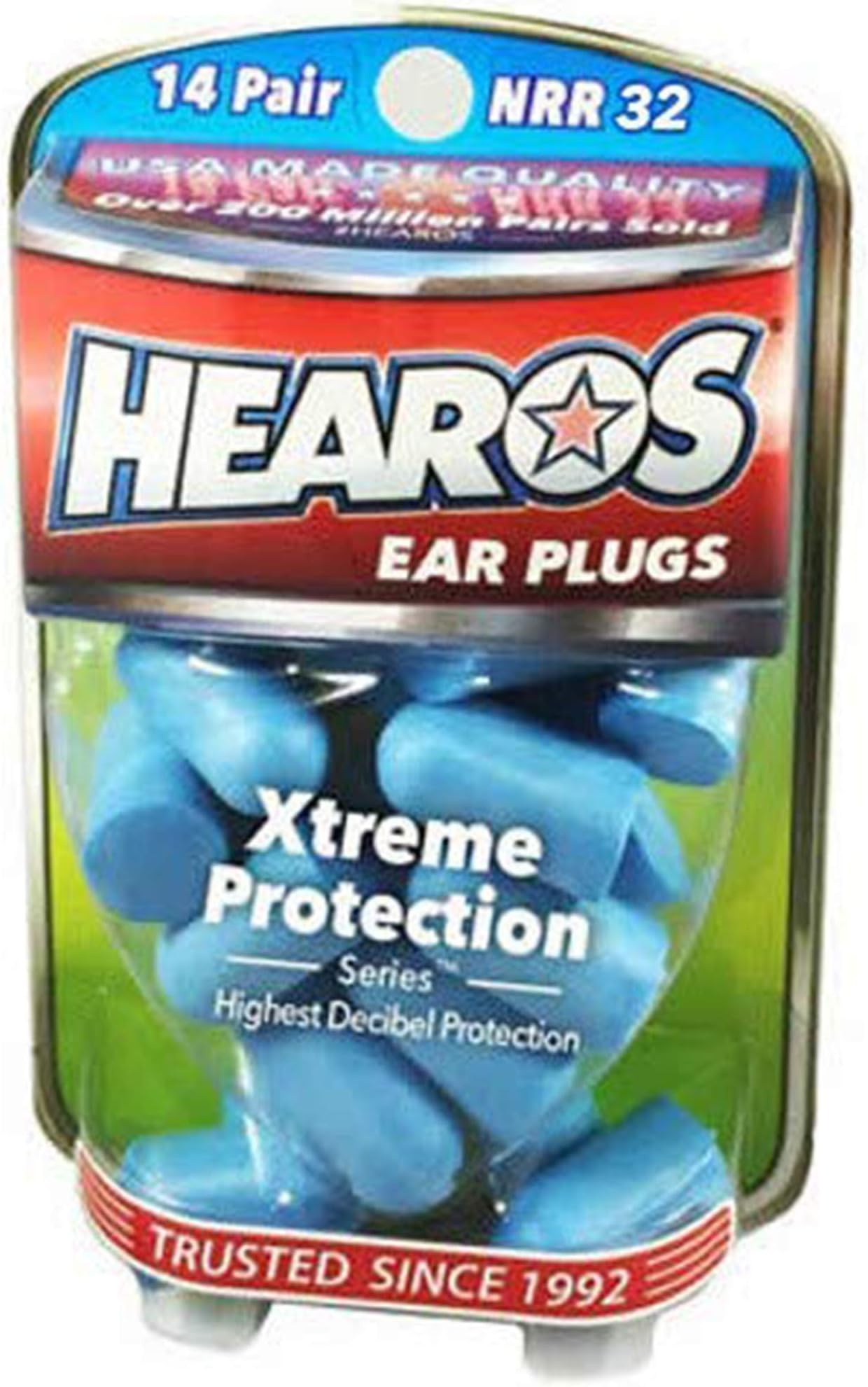 Amazon.com: Hearos Ear Plugs Xtreme Protection Series 14 Count (Pack of ...