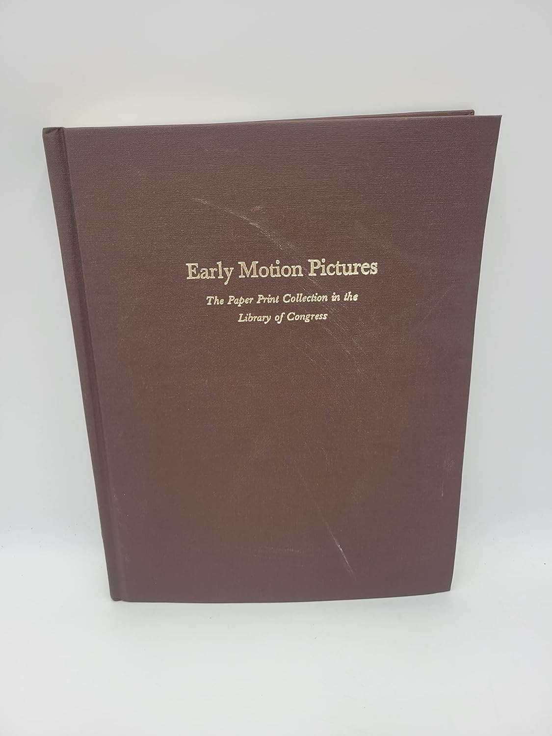 Early motion pictures: The paper print collection in the Library of ...