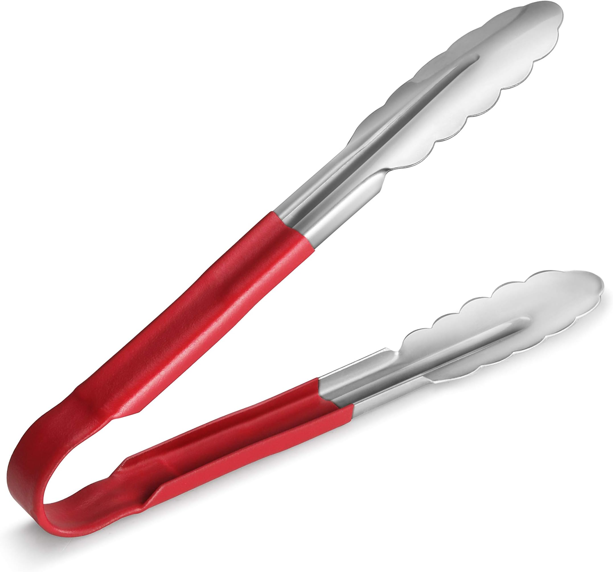 Amazon.com: Winco 9" Stainless Steel Serving Tongs with Plastic Handle ...