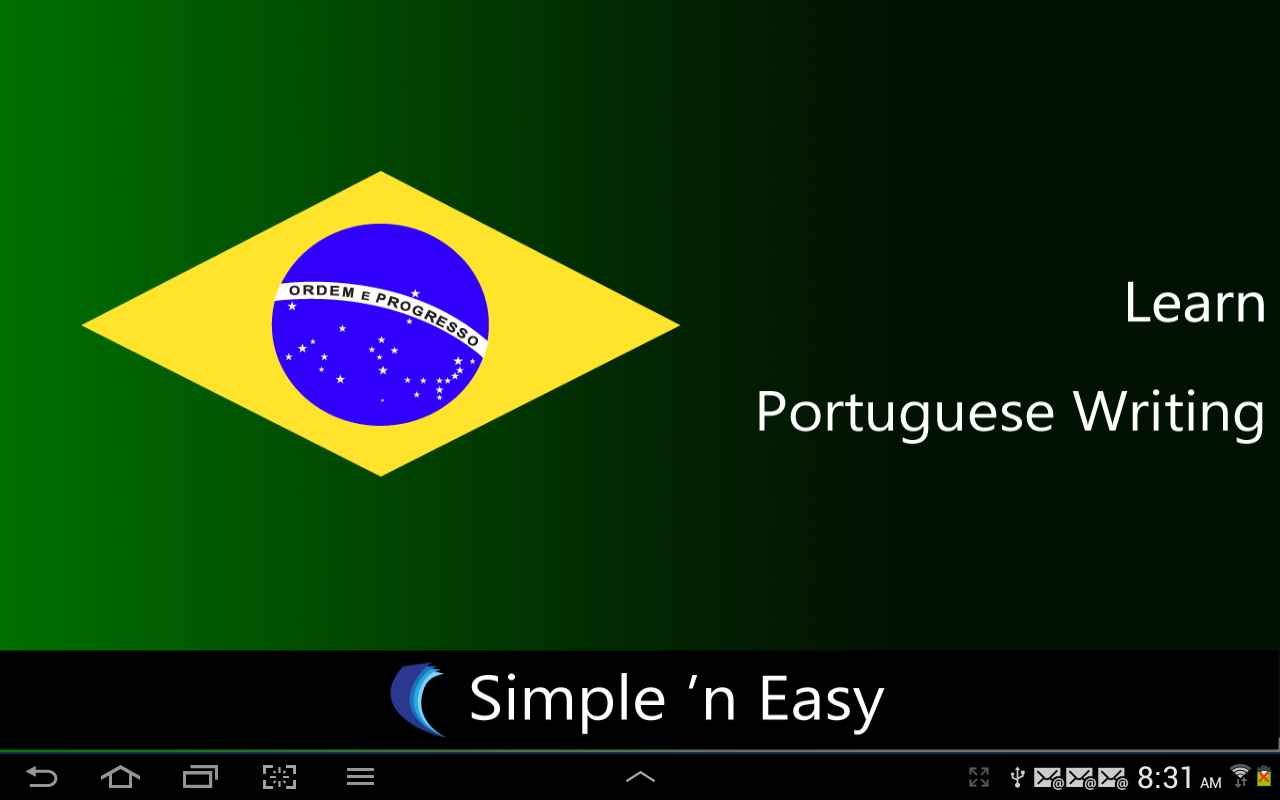 Learn Portuguese Writing by WAGmob - App on Amazon Appstore