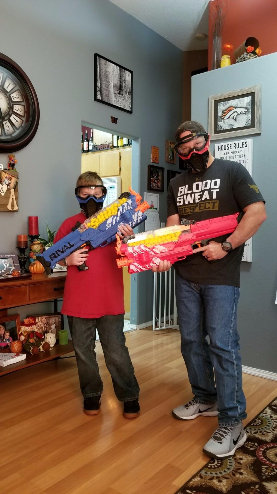 Amazon.com: NERF Rival Face Mask (Blue) : Clothing, Shoes & Jewelry